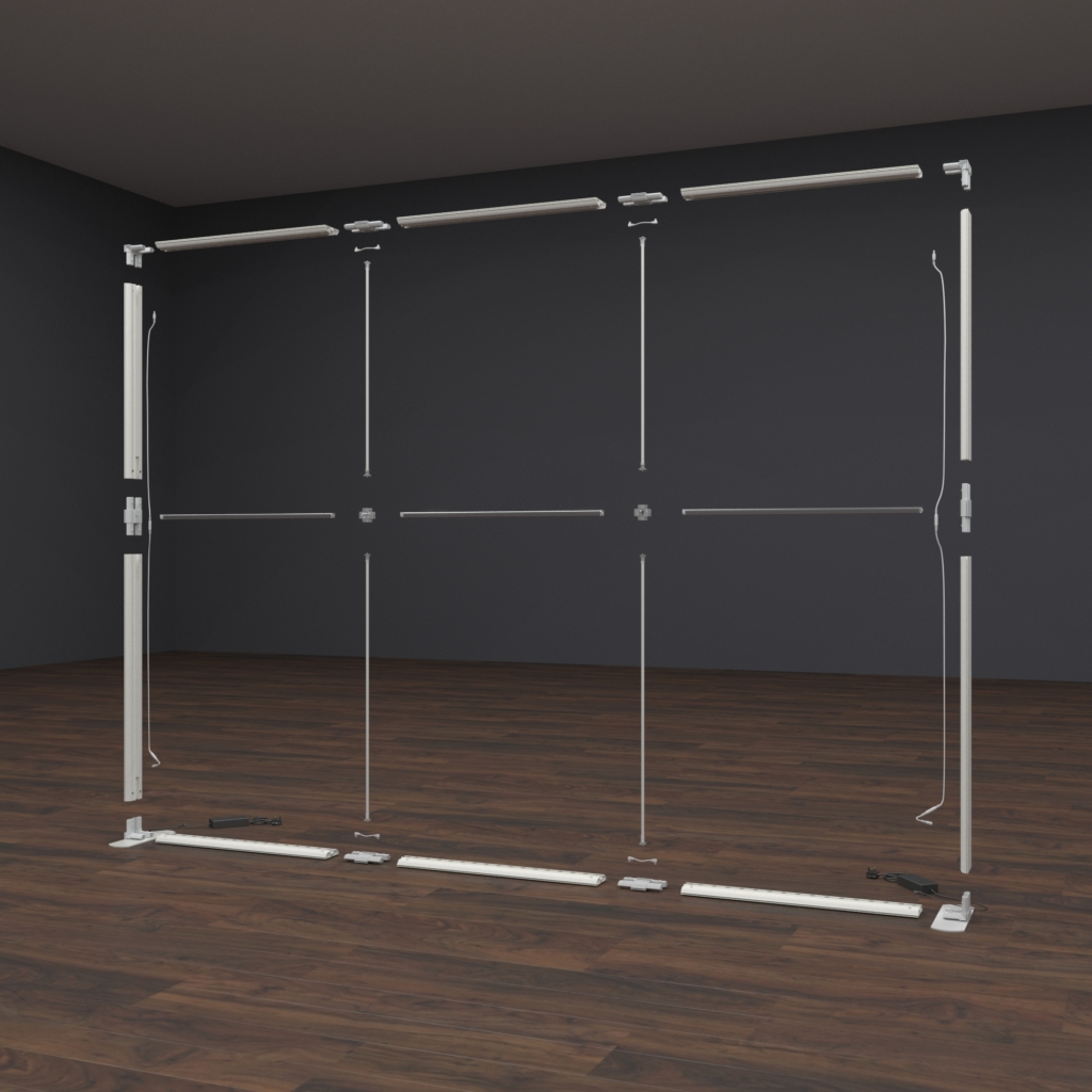 Led Light Box Exhibition Stand 3000mm x 2000mm - Show Bright® | Preview ...